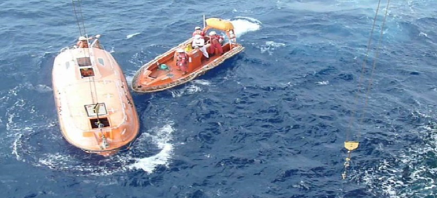 How to recover a life boat in heavy weather? - MarineGyaan